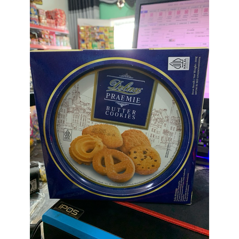 Jual DELUX PRAEMIE BUTTER COOKIES KUKIS MENTEGA 350gr | Shopee Indonesia