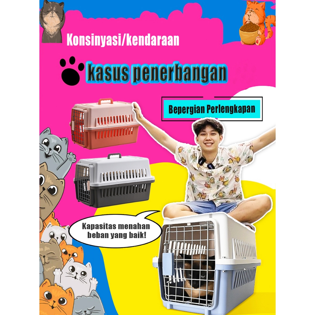 Jual willie salim Carrier Kucing kandang kucing Cargo Kucing Jumbo Pet ...
