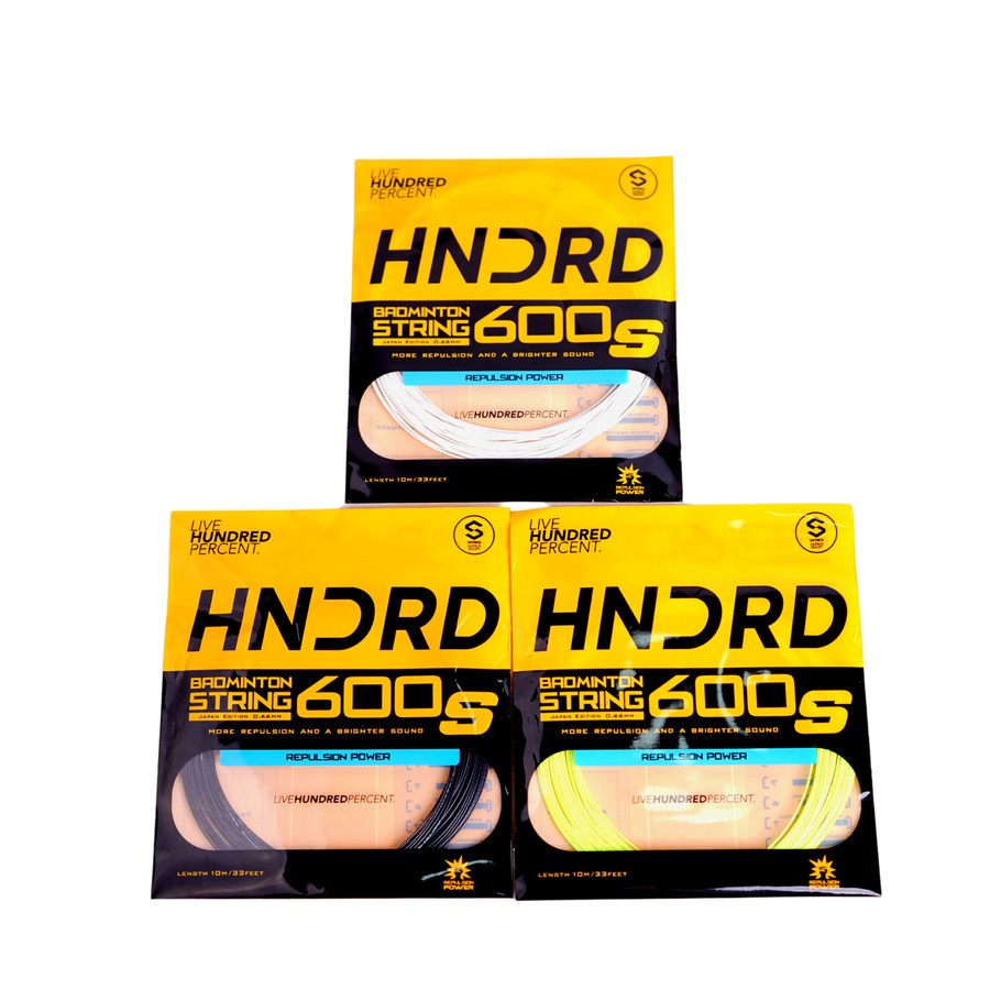 Jual Hundred Badminton String 600S HBAA-2M046 | Shopee Indonesia