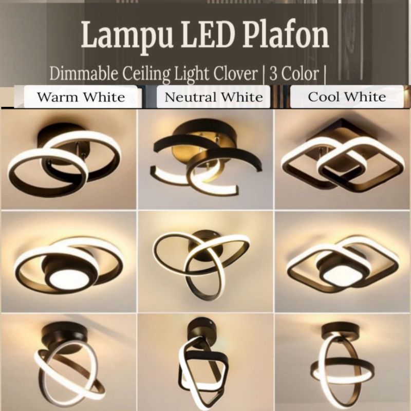 Jual Lampu Hias Plafon Premium Minimalis LED Modern Ceiling lampu ruang ...