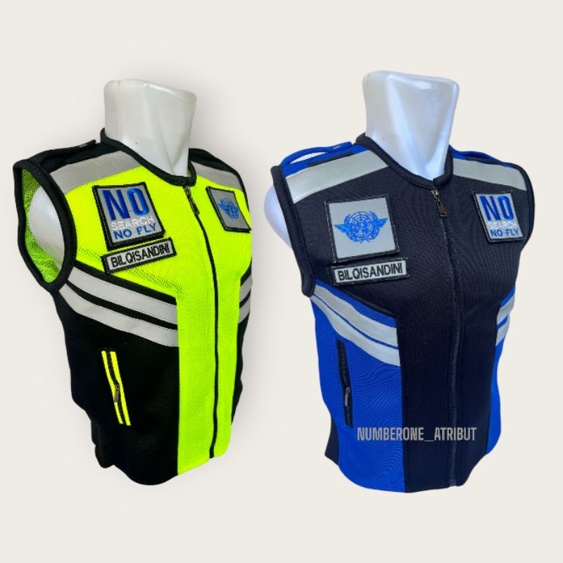 Jual rompi Avsec bandara/rompi Avsec jala tebal | Shopee Indonesia