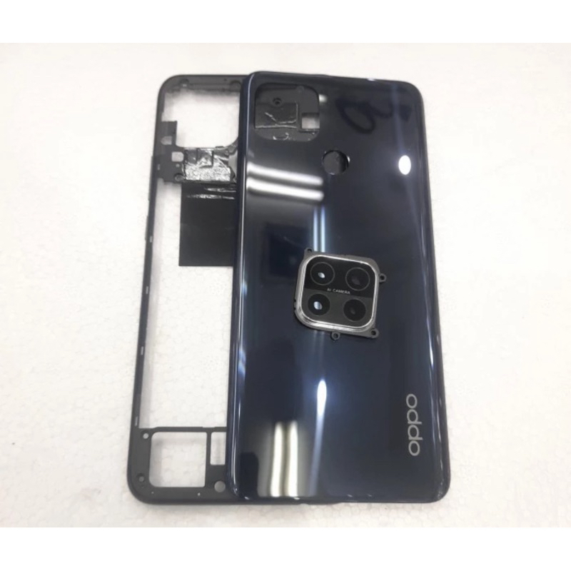 Jual Kesing Housing Casing OPPO A15 A15S Bezel + Backdoor - Blue ...