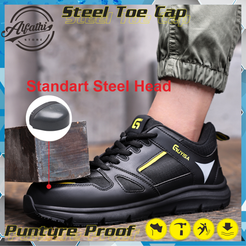 Jual [Promo] Sepatu Safety Sport Alfathi New Original By Guyisa ...