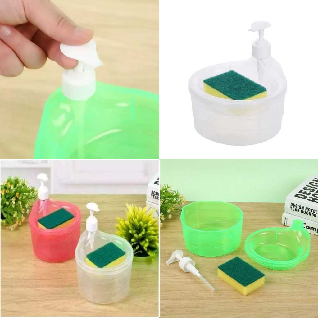 Jual Dispenser Tempat Sabun Sunlight Soap Cuci Piring Bulat 1000ml ...