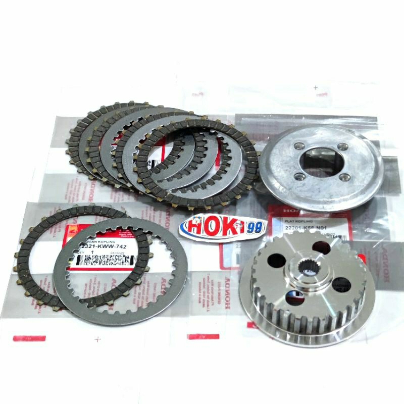Jual RUMAH KOPLING SET+KAMPAS KOP+PLAT GESEK SONIC150R, GTR150R, CB150R NEW, CBR150R NEW ...
