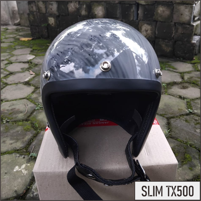 Jual HELM SLIM HEAD MOTIF ABSTRACT BEST SELLER | Shopee Indonesia
