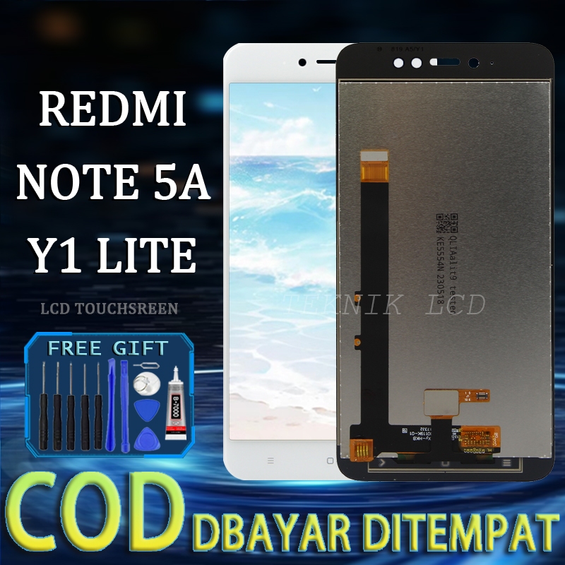 Jual 【Original+LEM】LCD XIAOMI REDMI NOTE 5A / Y1 LITE LCD TOUCHSCREEN FULLSET BIG GLASS Original ...