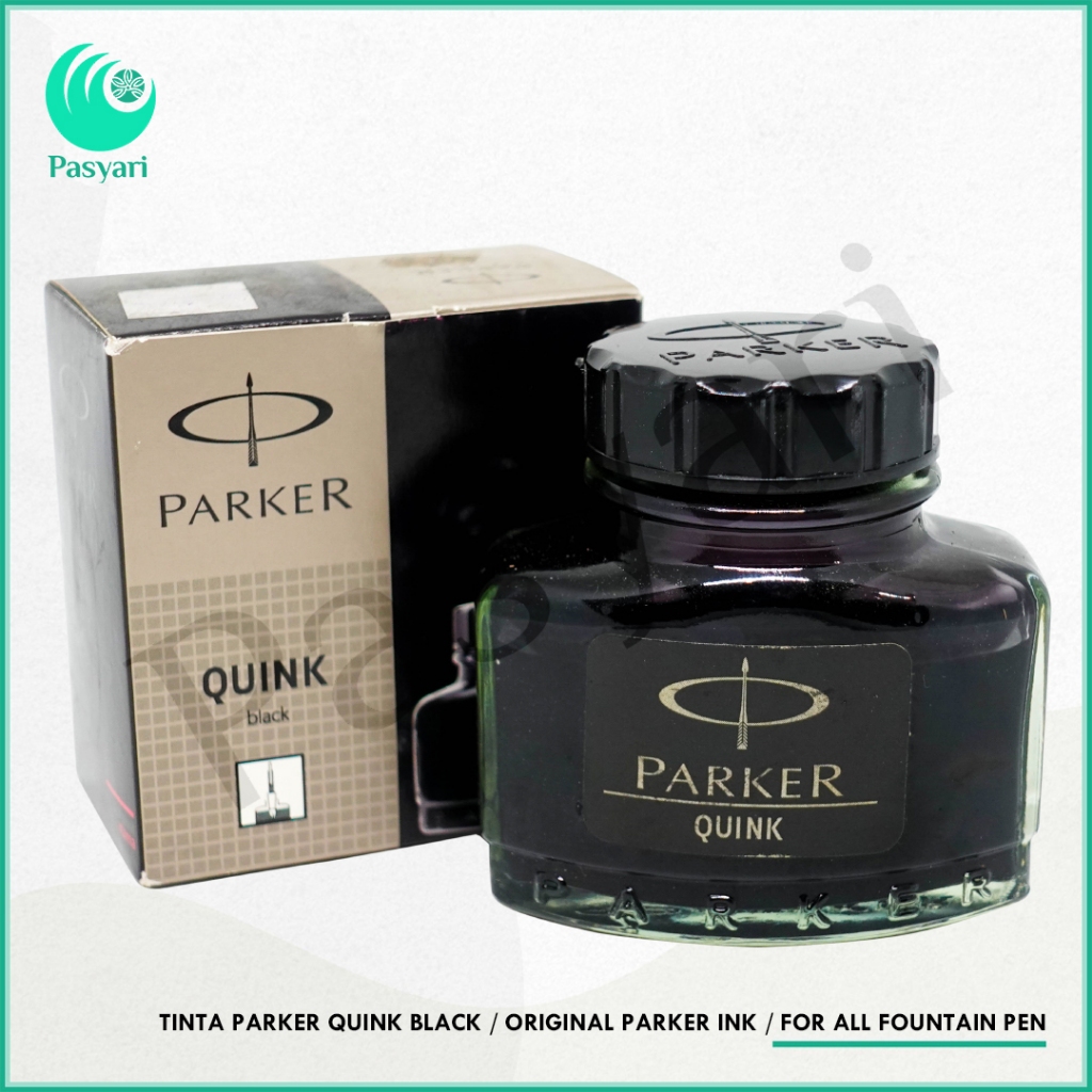 Jual Tinta Parker Quink Black / Original Parker Ink / For All Fountain ...