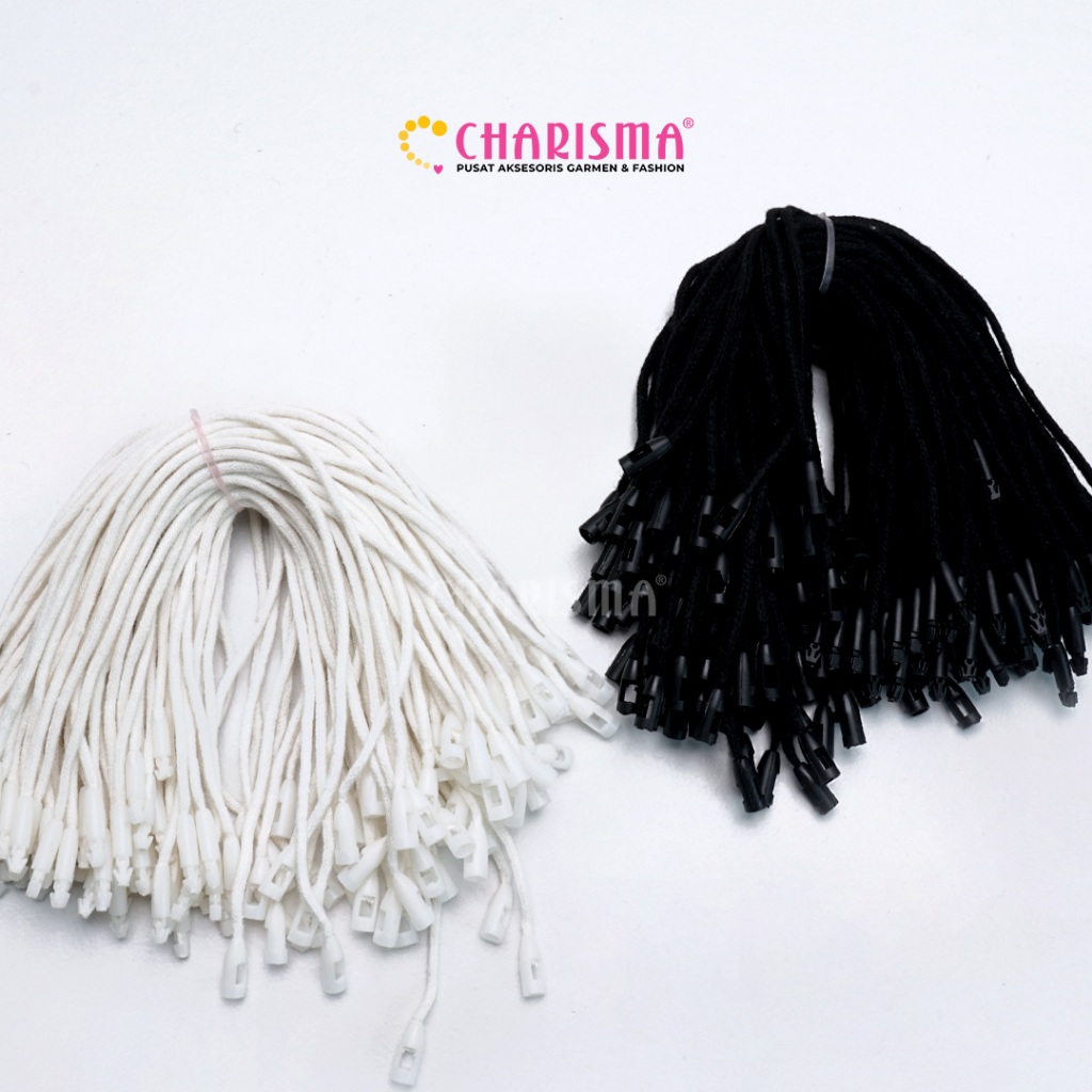 Jual Charisma Tali Hangtag 006 - Tali Hangtag Tali Hitam & Putih ...