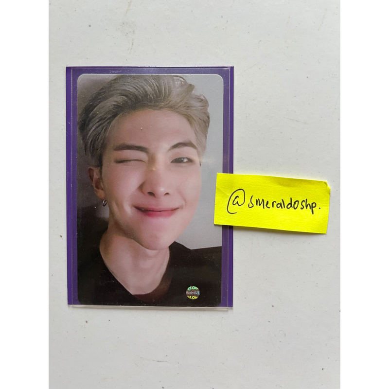 Jual PHOTOCARD OFFICIAL DVD NAMJOON BTS RM | Shopee Indonesia