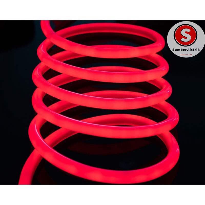 Jual LAMPU STRIP LED NEON FLEXIBLE 360 BULAT NEON STRIP UNTUK RUMAH ...