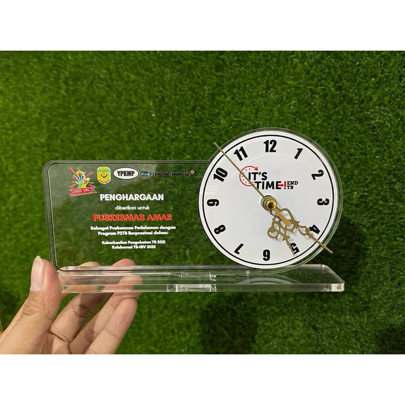 Jual Jam Akrilik Plakat Jam Akrilik Custom Plakat Akrilik Murah Bebas ...