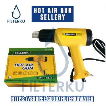 Jual hot gun SELLERY I heat air gun pemanas plastik low watt original ...