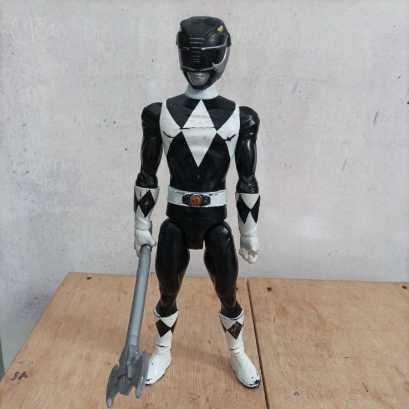 Jual Power ranger hitam mighty morpin black ranger ori | Shopee Indonesia
