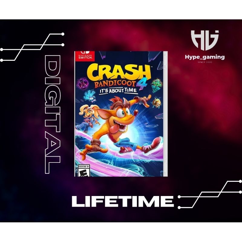 Jual Crash Bandicoot 4 : It's About Time Switch Digital | Shopee Indonesia