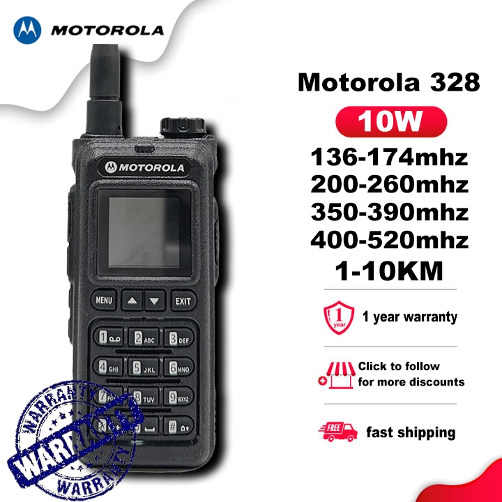 Jual [ Barang spot ] Motorola GP328 PLUS Original Walkie-Talkie Walky ...