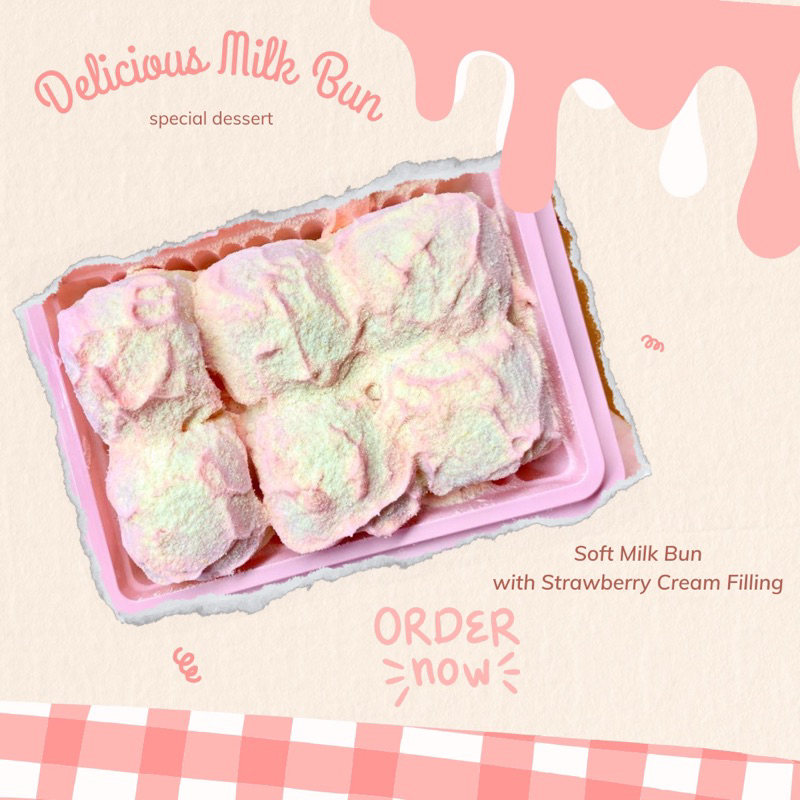 Jual Milk Bun Viral Roti Thailand Viral Tiktok Pre Order 2hr | Shopee ...