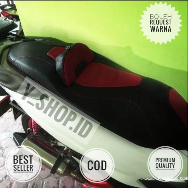 Jual Cover Kulit Jok Motor Custom Pcx 160 New Pcx 150 Modif Eropa ...