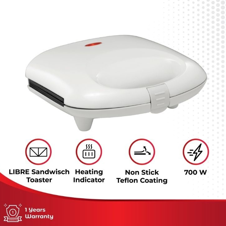 Jual Sharp Sandwich Toaster KZS-70L White Pemanggang Roti | Shopee ...