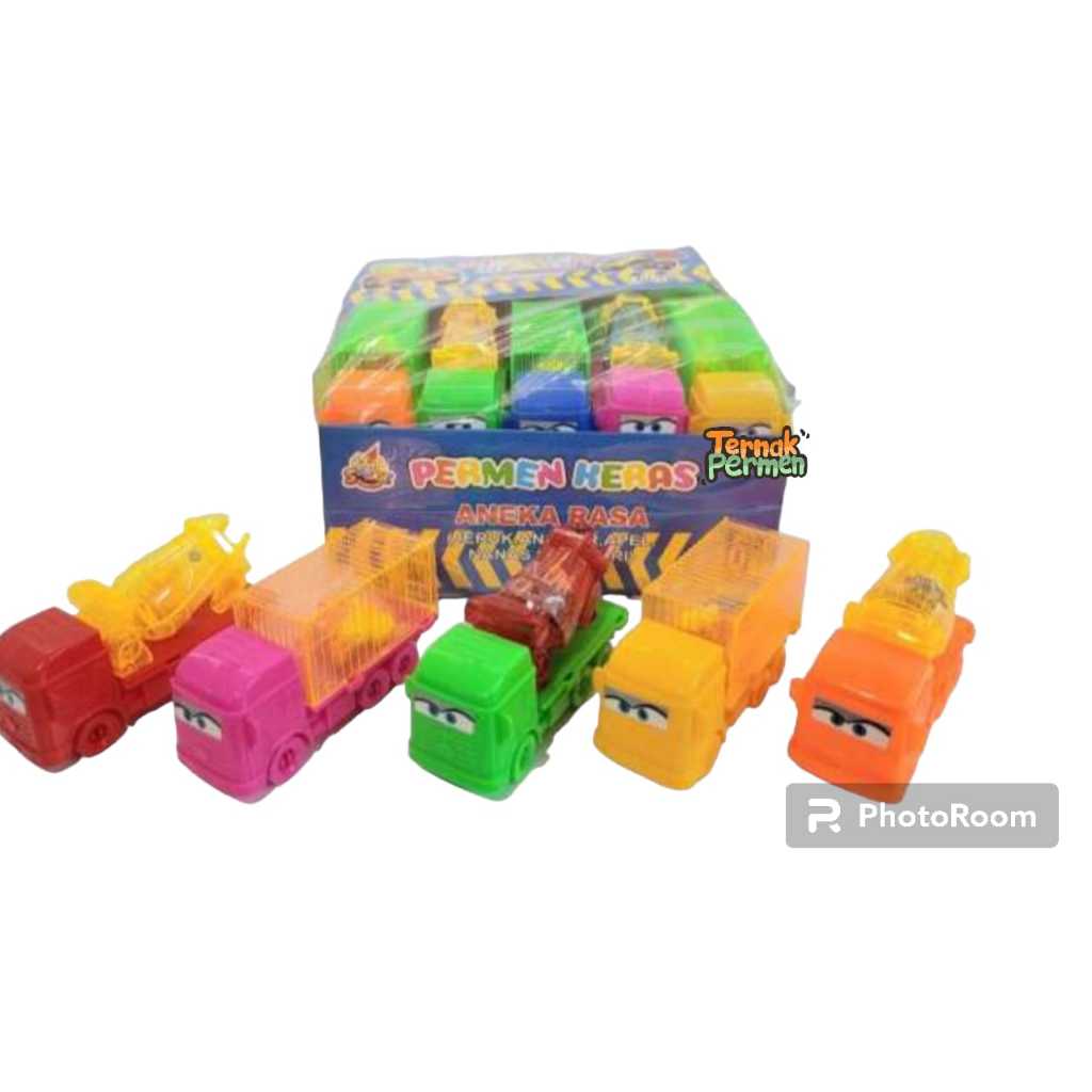 Jual PERMEN MAINAN TRUK KONTAINER CANDY ISI 20 | Shopee Indonesia