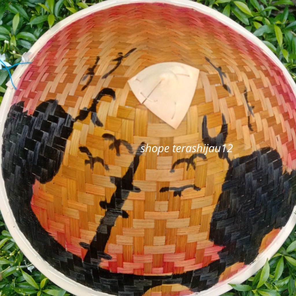Jual Caping lukis Anak Tema Ramadhan - Topi Caping lukis bambu Motif ...