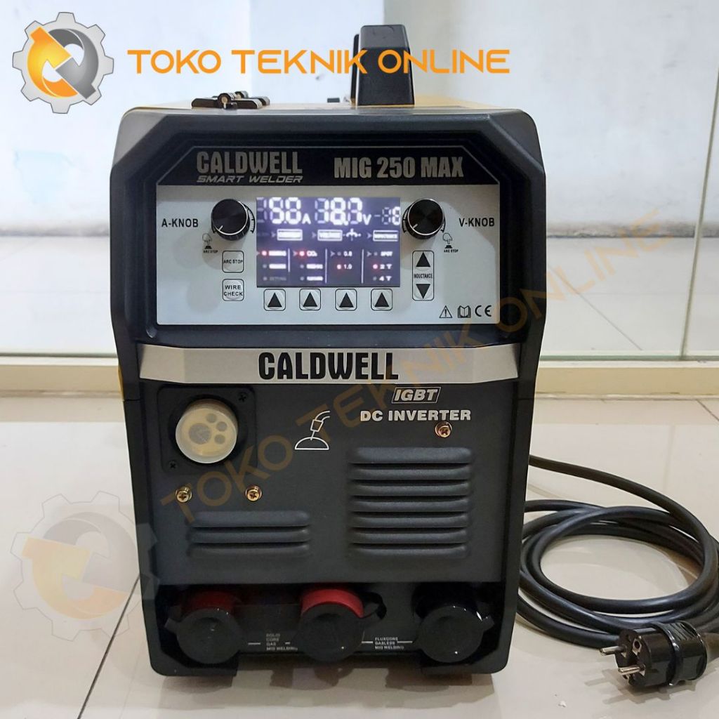 Jual Mesin Las MIG 250MAX - LED Digital Display - CALDWELL | Shopee ...