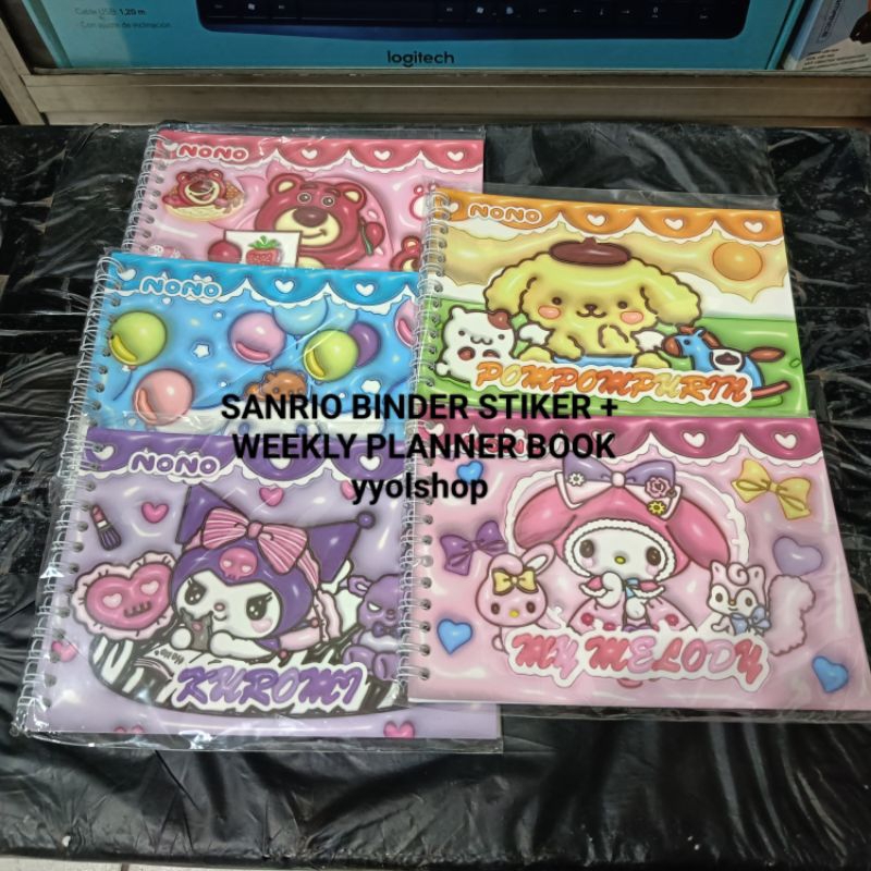 Jual SANRIO BINDER STIKER KARAKTER SANRIO KESUKAAN ANAK | Shopee Indonesia