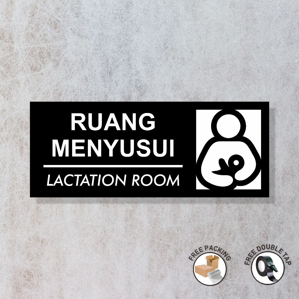 Jual Acrylic Ruang Menyusui | Penanda ruangan menyusui | Shopee Indonesia