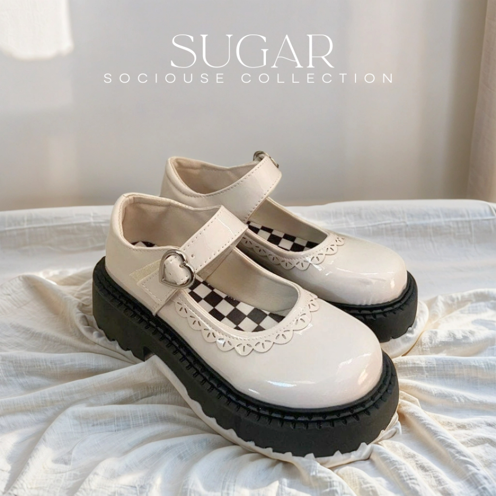 Jual Sociouse Sugar Sepatu Docmart Wanita | Mary Jane Shoes | Sepatu ...