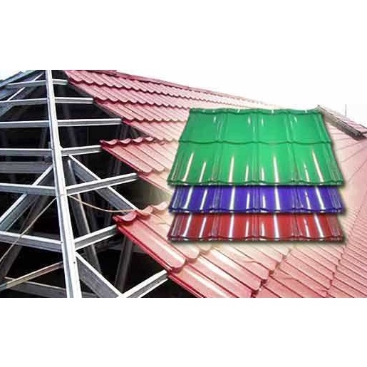 Jual ART V24H indo roof genteng metal atap metal bukan sakura roof ...