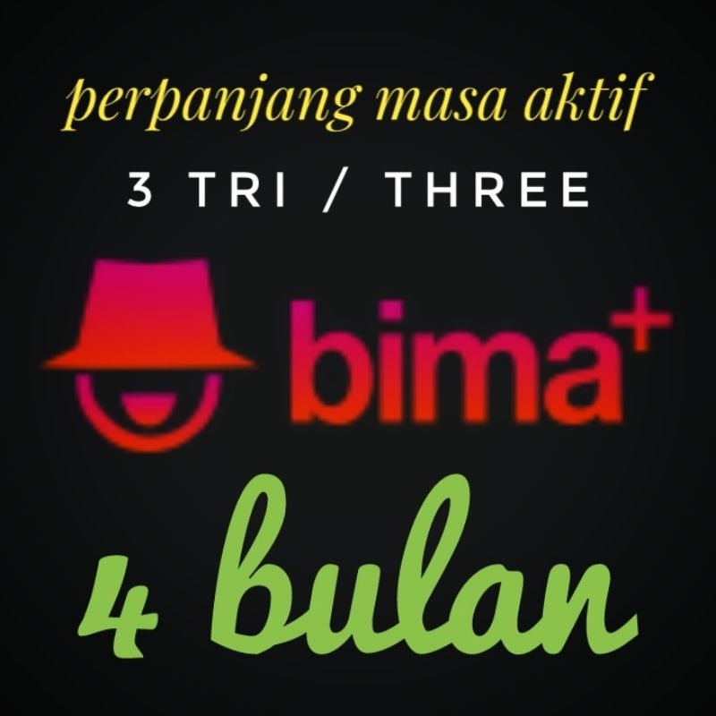Jual TRI BIMA TRI perpanjangan masa aktif tri Bima tri | Shopee Indonesia