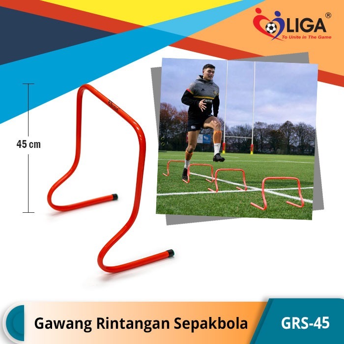 Jual Gawang Rintangan Sepakbola GRS-45 45cm (18inch) | Shopee Indonesia
