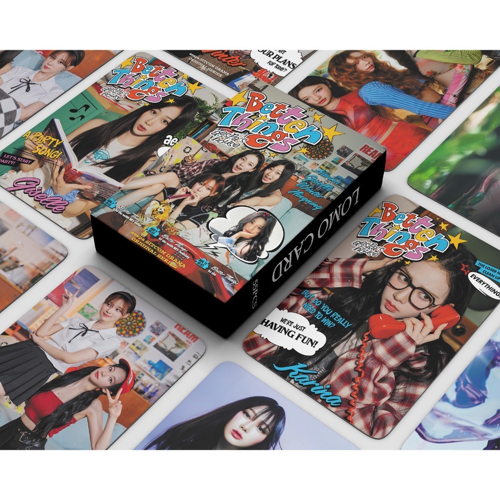 Jual AESPA BETTER THINGS PHOTOCARD LOMO CARD PHOTO KARTU FOTO PC MURAH ...