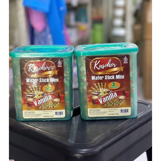 Jual WAFER STICK MINI | KASOHOR 450gr | Kemasan toples cantik | Shopee ...
