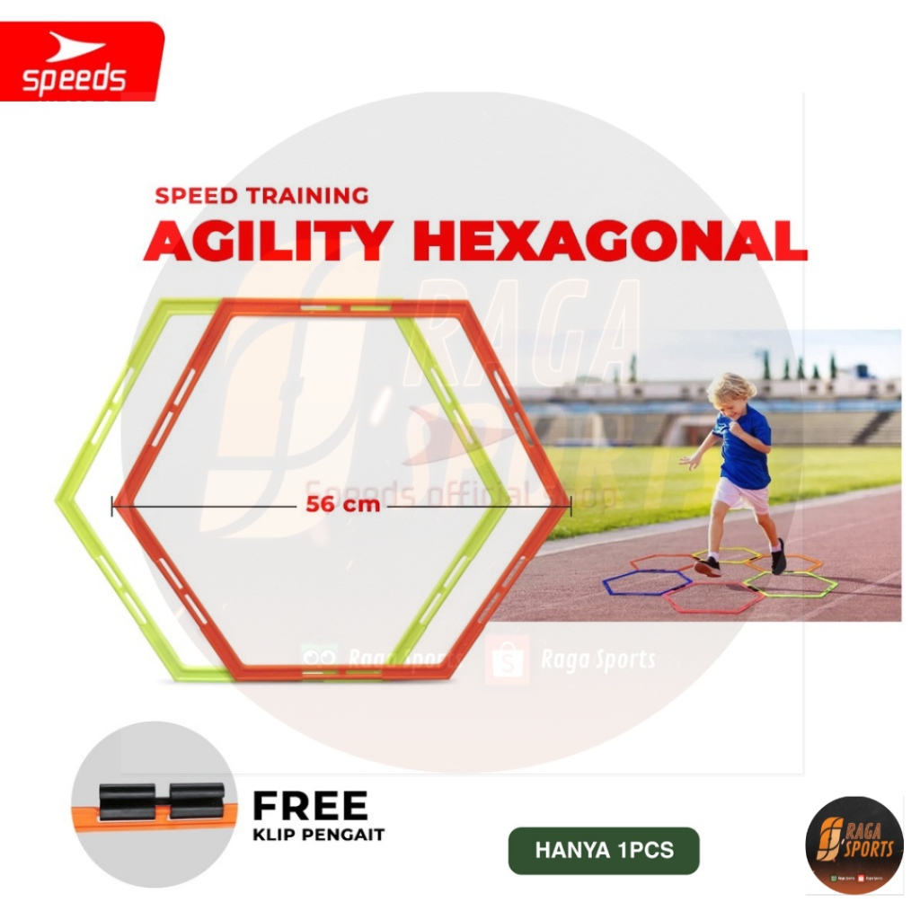 Jual RAGA SPORTS Hexagonal Octagonal Agility Ladder Hexagon Ring ...