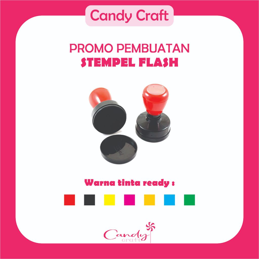 Jual Stempel Flash Murah / Stempel Flash Custom Kecil & Standar ...