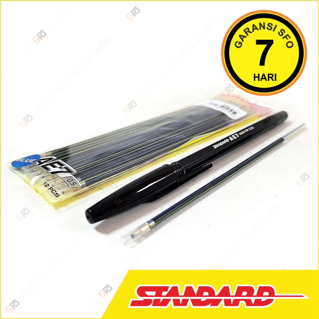 Jual 12 Pcs Refill Pen Standard AE-7 0.5mm - SFO Semarang Official ...