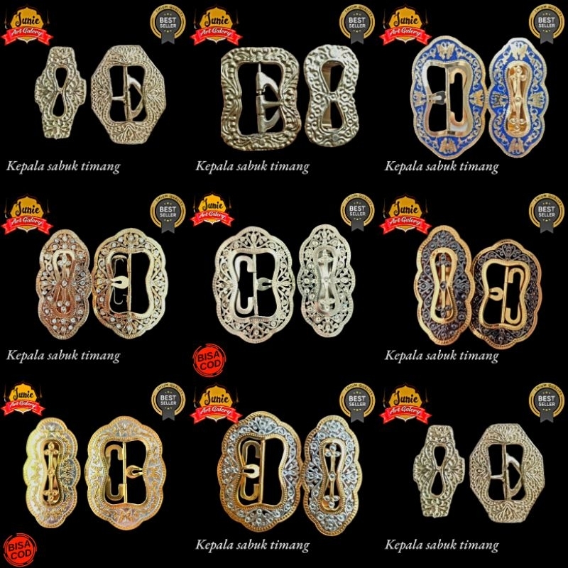 Jual TIMANG / SABUK EPEK TIMANG / KEPALA SABUK / AKSESORIS BUSANA ADAT ...