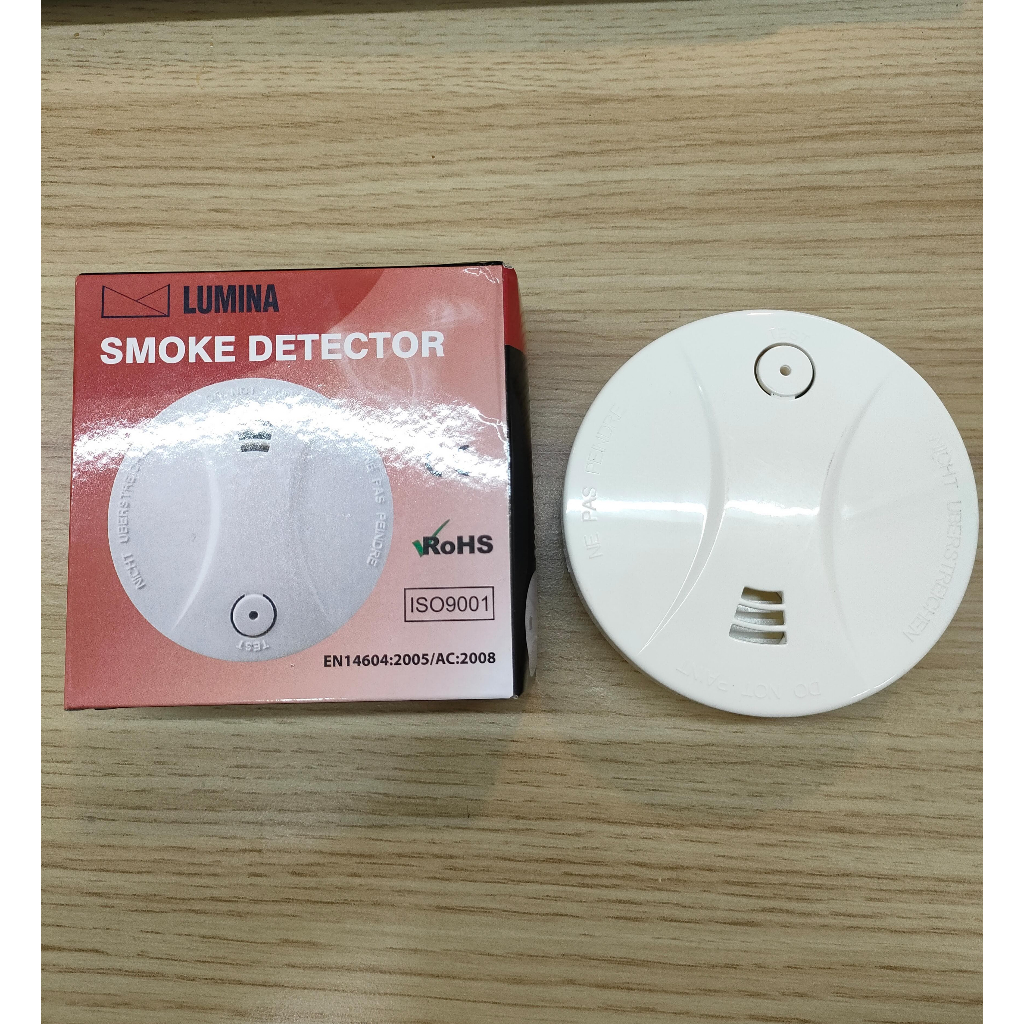 Jual Smoke detector lumina baterry/ pendeteksi asap baterai | Shopee ...
