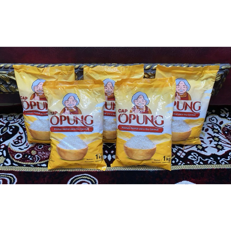 Jual BERAS OPUNG KEMASAN 1 KG | Shopee Indonesia
