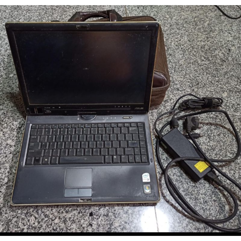 Jual laptop Asus R1F komplit + tas/kondisi rusak | Shopee Indonesia