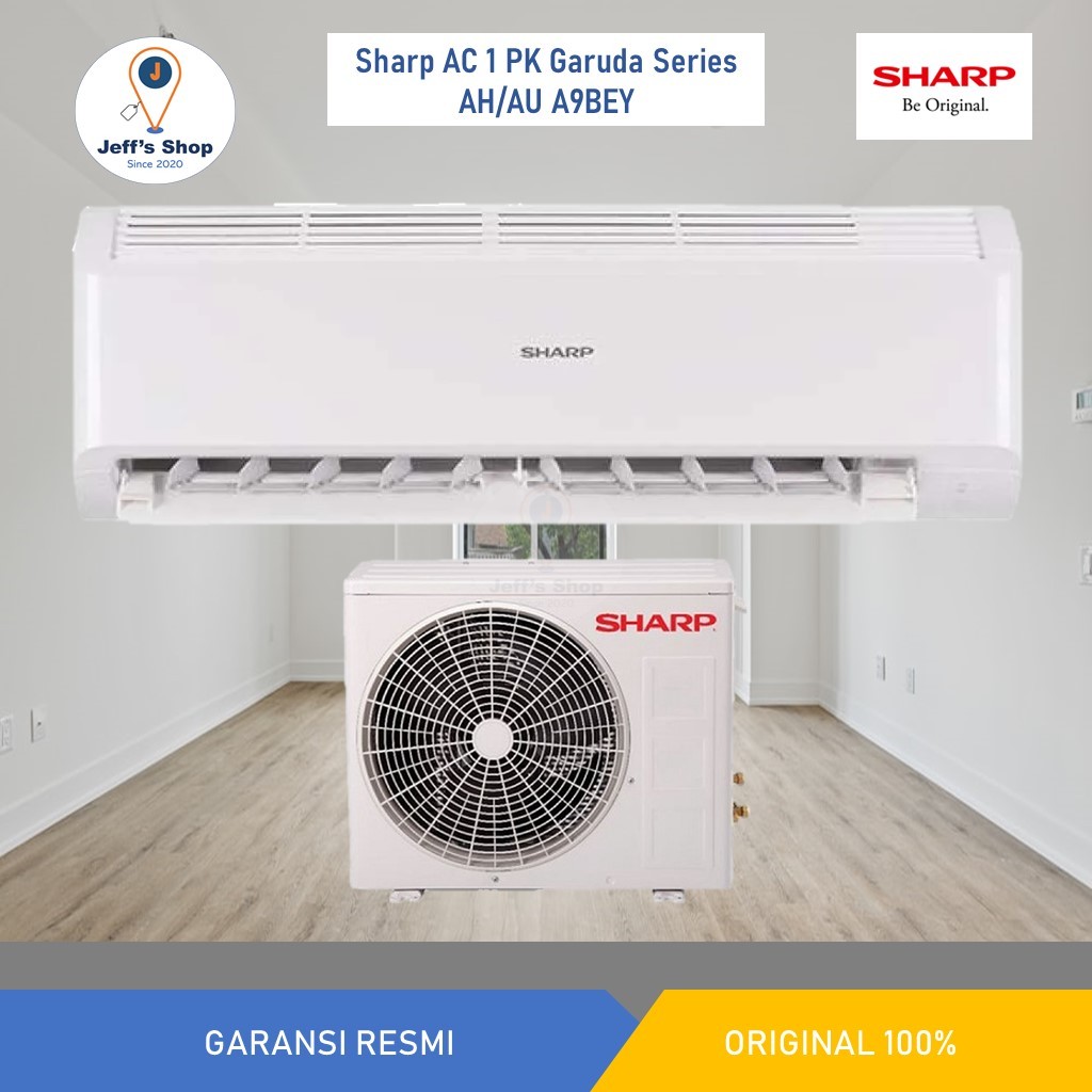 Jual Sharp AC 1 PK Garuda Series AH/AU A9BEY | Shopee Indonesia