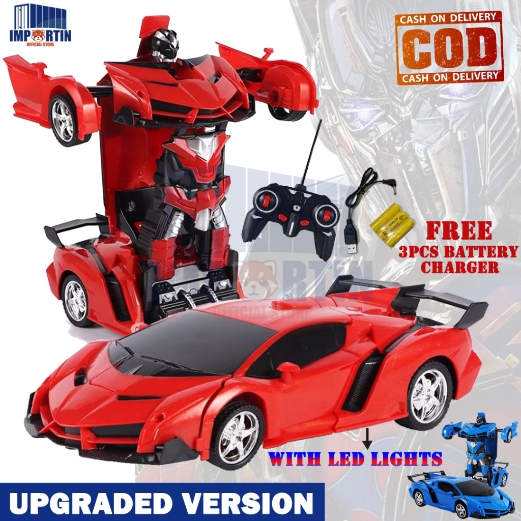 Jual RC MOBIL REMOTE TRANSFORMER ROBOT/ REMOTE CONTROL MOBIL SPORT CAR ...