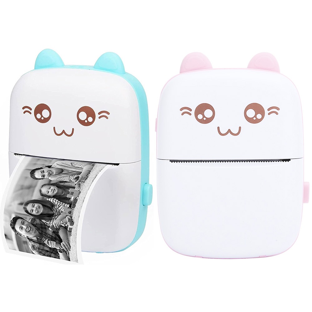 Jual Mini Thermal Printer Nota Kucing Bluetooth Tanpa Tinta MX0609 ...