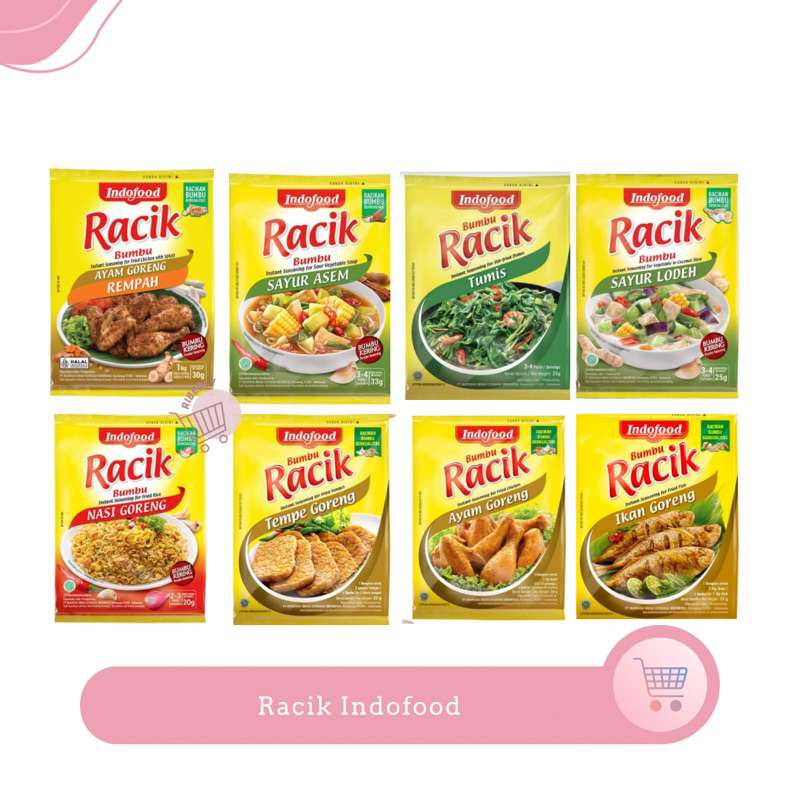 Jual Racik Indofood All Varian / Bumbu Racik Indofood 20 gr | Shopee ...