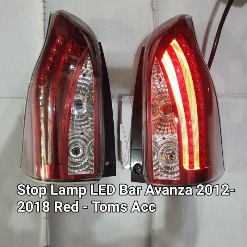 Jual Stop Lamp LED Bar Avanza Xenia 2012 2015 2016 Tail Light Lampu ...