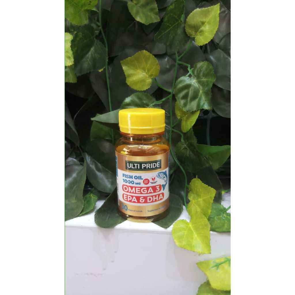 Jual ULTI PRIDE FISH OIL 1000 MG isi 30 caps | Shopee Indonesia
