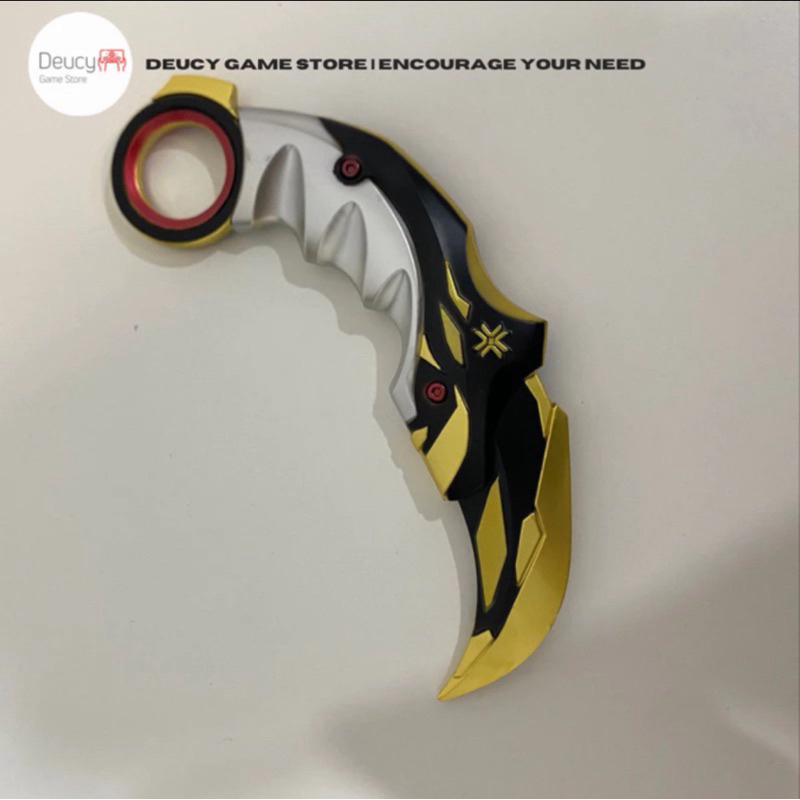 Jual Life Size Valorant Knife RGX Butterfly | Reaver Karambit | Ion ...