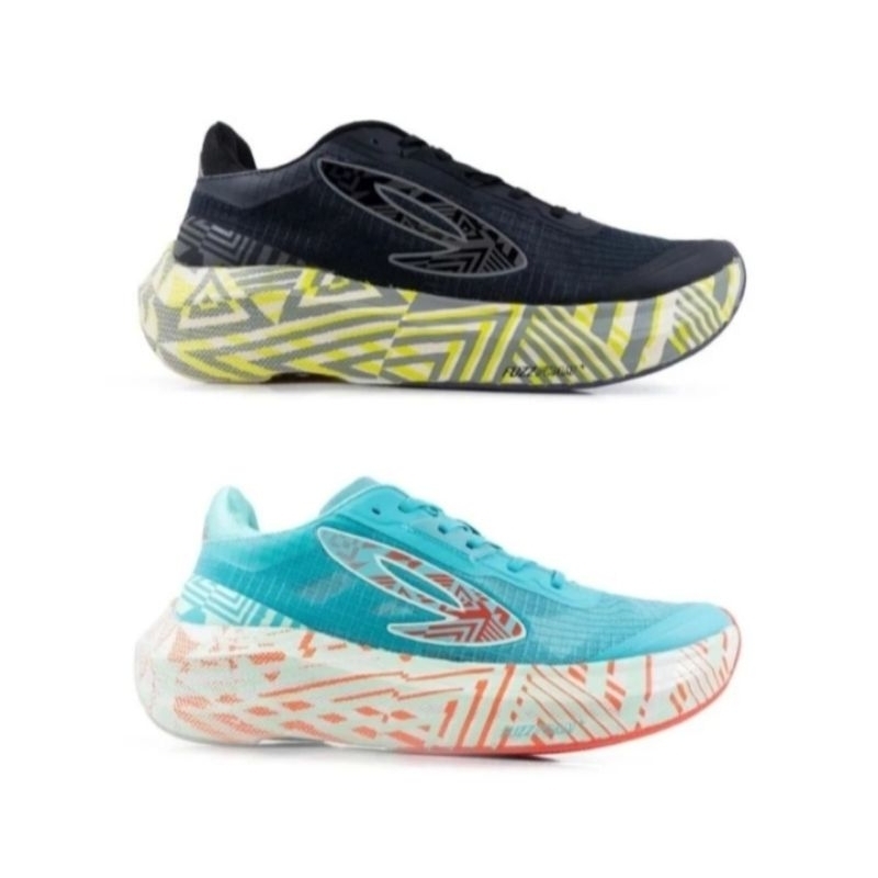 Jual Sepatu Lari Running Nineten 910 Haze Metamozaic - Biru Muda Abu ...