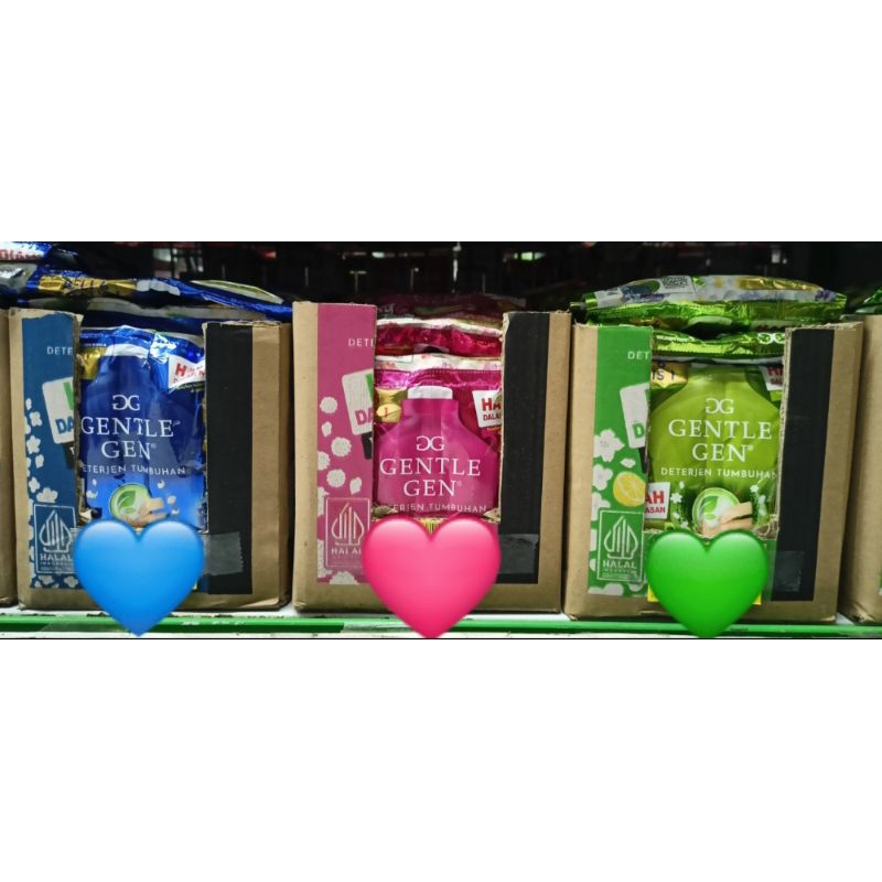 Jual Gentle Gen Sachet Twin Pack hadiah emas | Shopee Indonesia